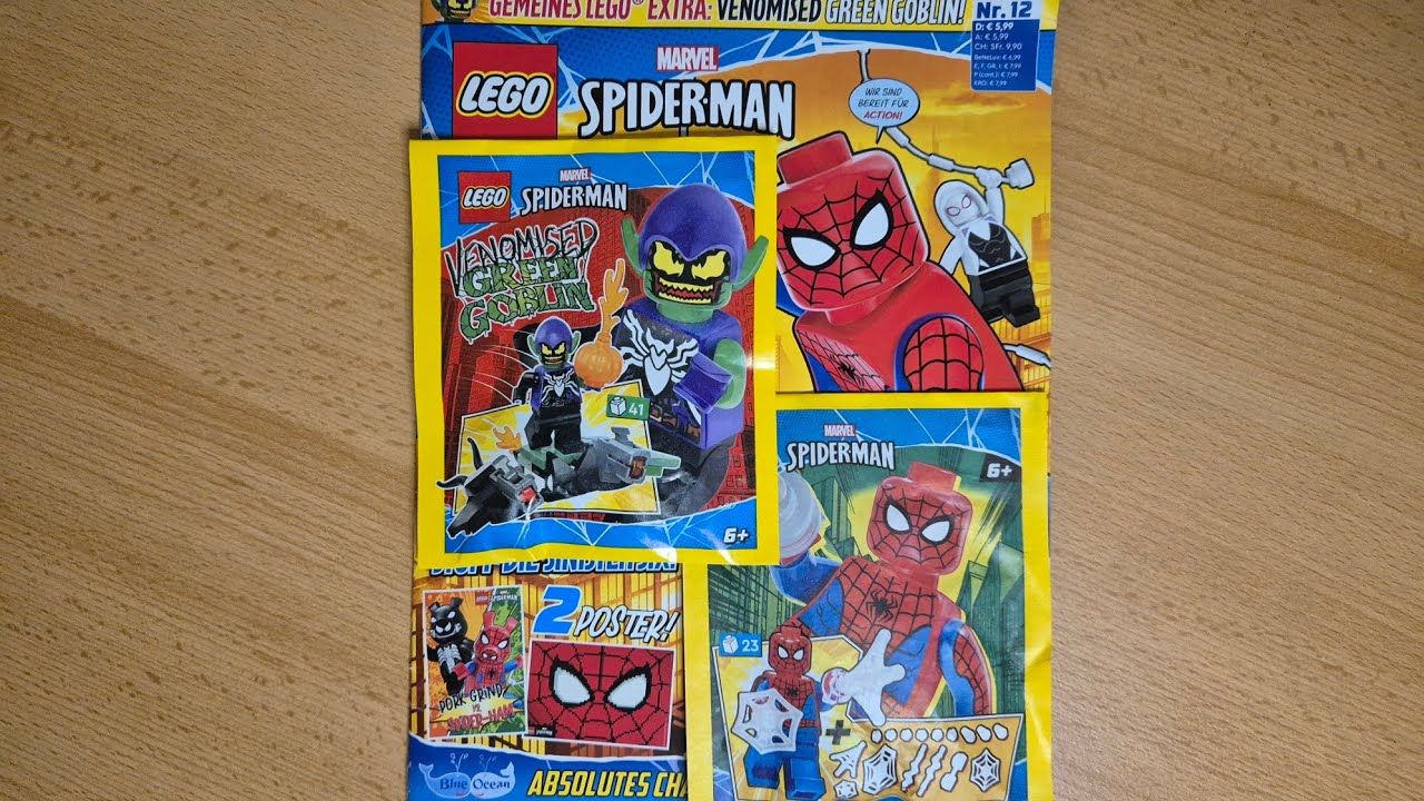 Lego Marvel Spider-Man Magazin Nr.12 Review - YouTube