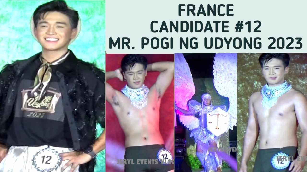 FRANCE's gorgeous smile plus hot bod makes a mark at Mr. Pogi ng Udyong ...