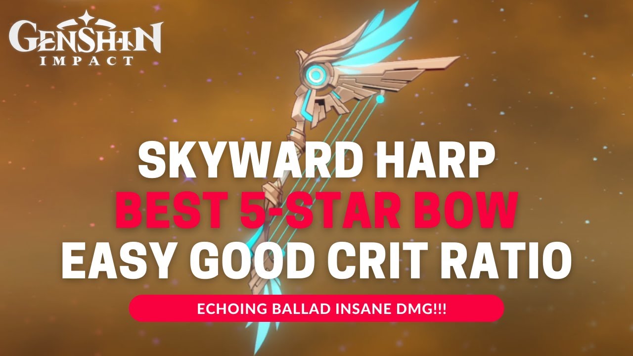 SKYWARD HARP EFFECT SHOWCASE! GET THE BEST CRIT RATIO EASIER ...