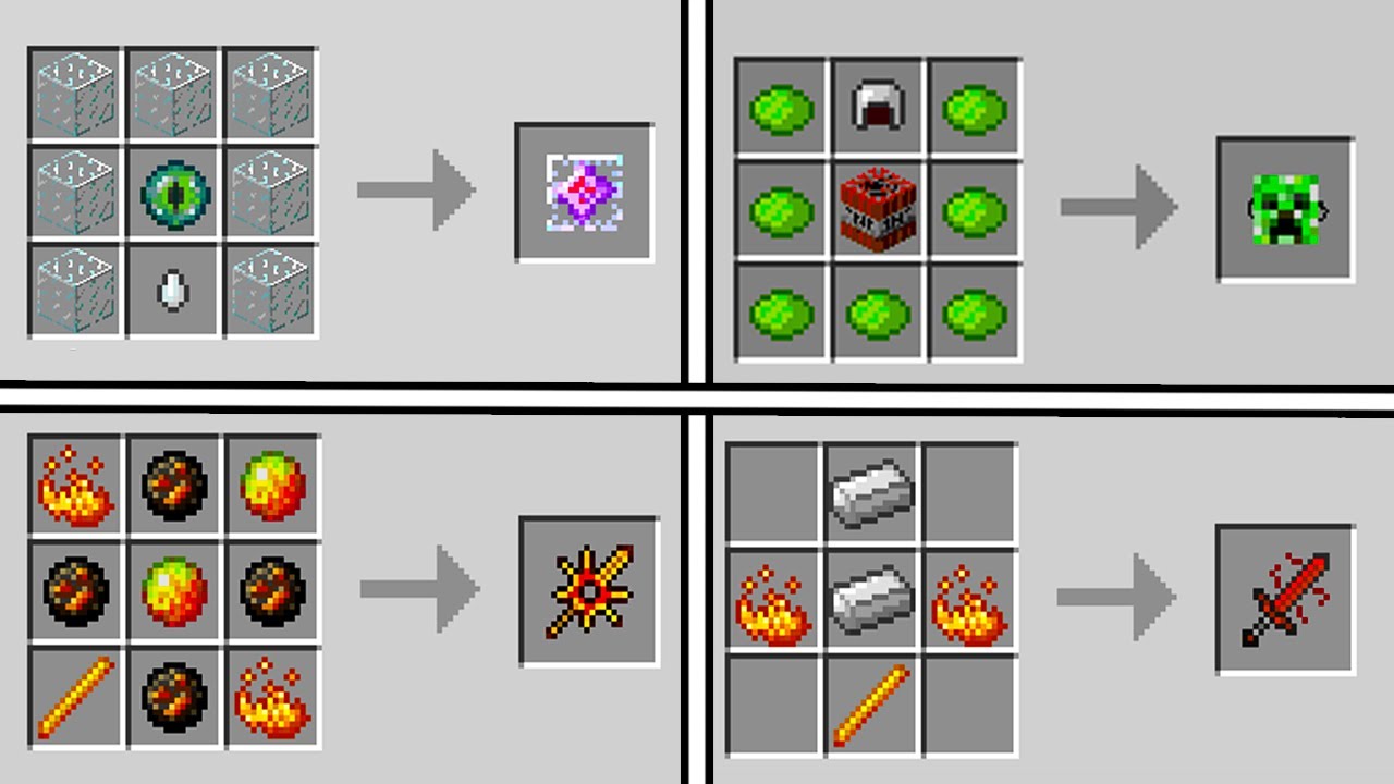 10 CRAFTINGS QUE VOCÊ NÃO SABIA QUE EXISTIA NO MINECRAFT! - YouTube