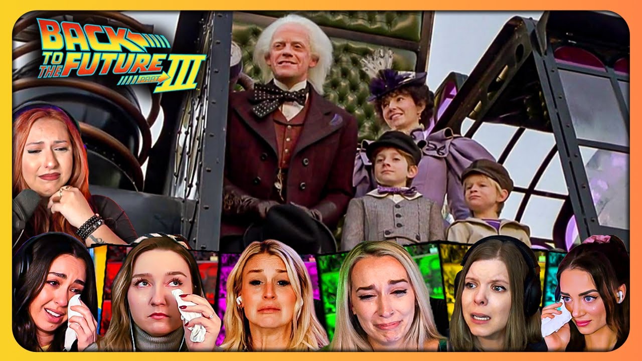 "BTTF 3 Emotional Ending" Reactions! Back To The Future Part III (1990 ...