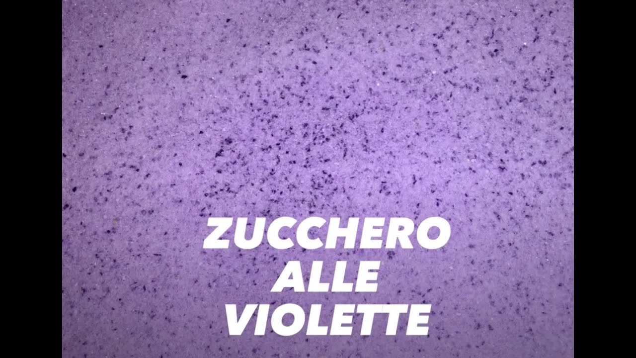 Zucchero alle Violette, Viola odorata - Sugar with Violets, fragrant ...
