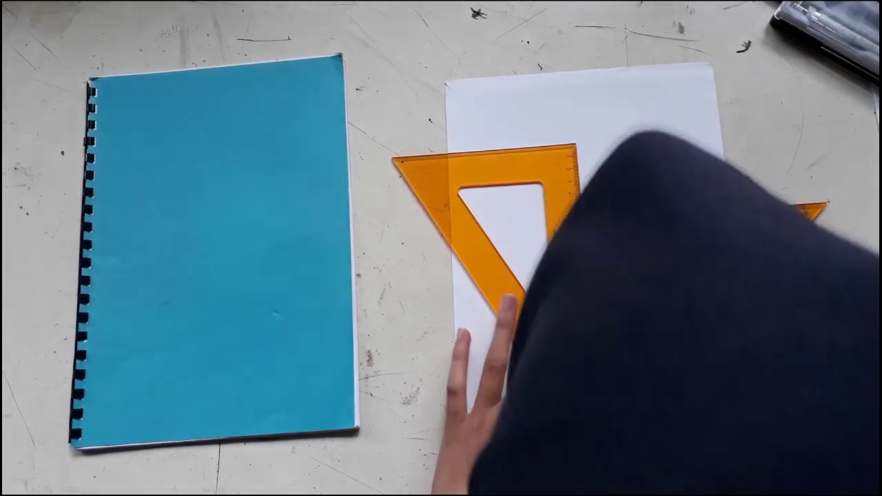 TUTORIAL MENGGAMBAR SEGI LIMA - YouTube