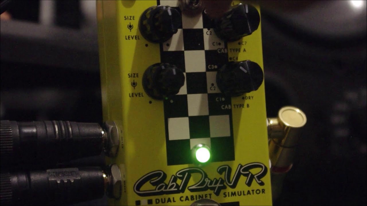 Digitech CabDryVR - YouTube