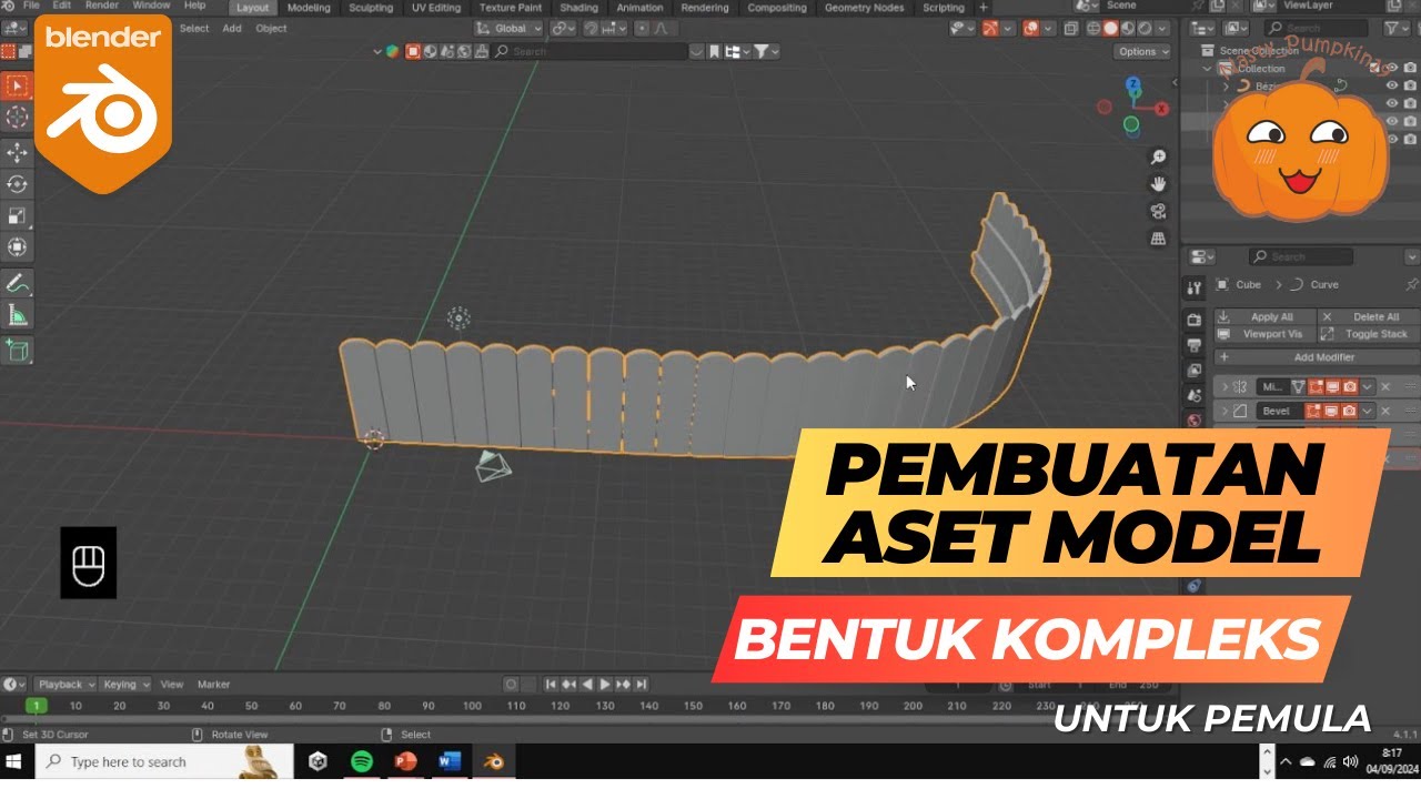 03. Teknik Permodelan 3D Pertemuan 3 Pembuatan Aset Model Bentuk ...