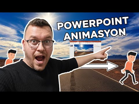 PowerPoint'in Bu Özelliğini Kimse Bilmiyor! 🤯 | Yürüyen Adam Animasyonu Yapımı