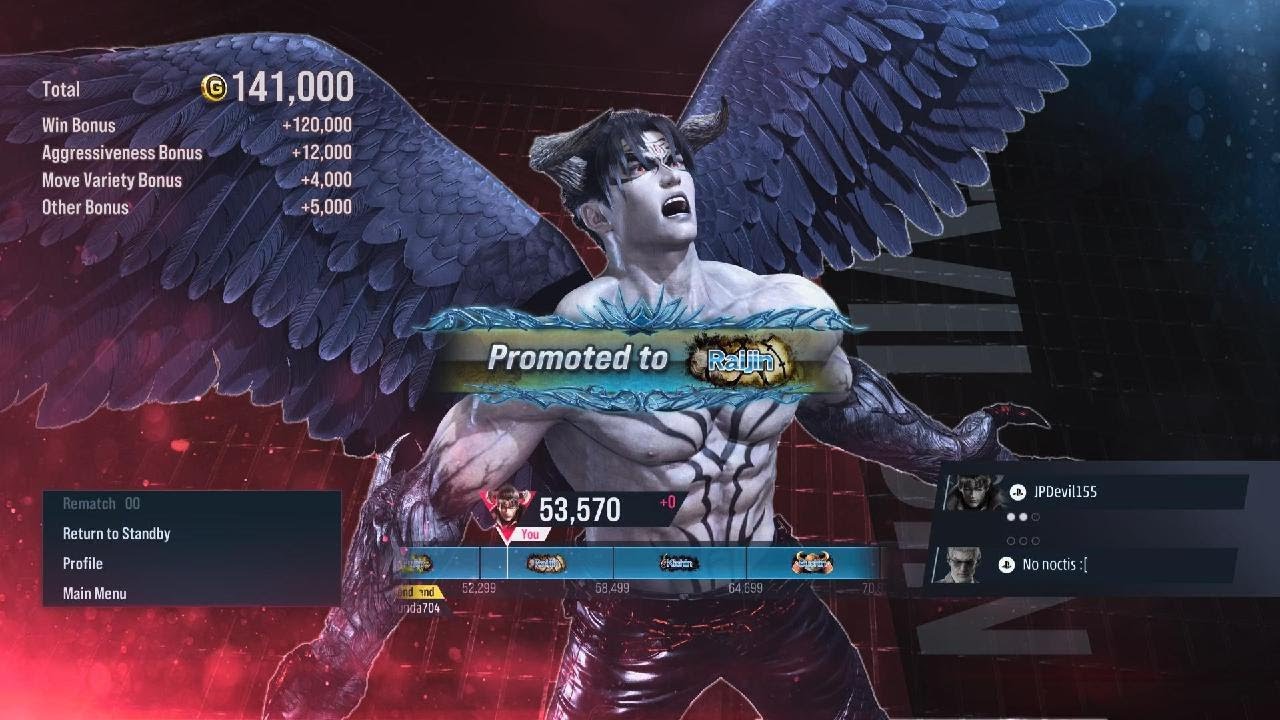 Tekken 8: Ranked demotion & promotion - YouTube