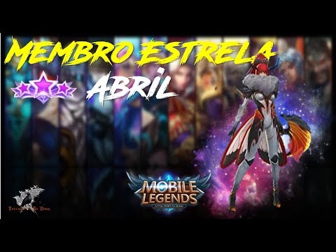 Mobile Legends | Membro Estrela Abril | Hanabi Fiery Moth - YouTube