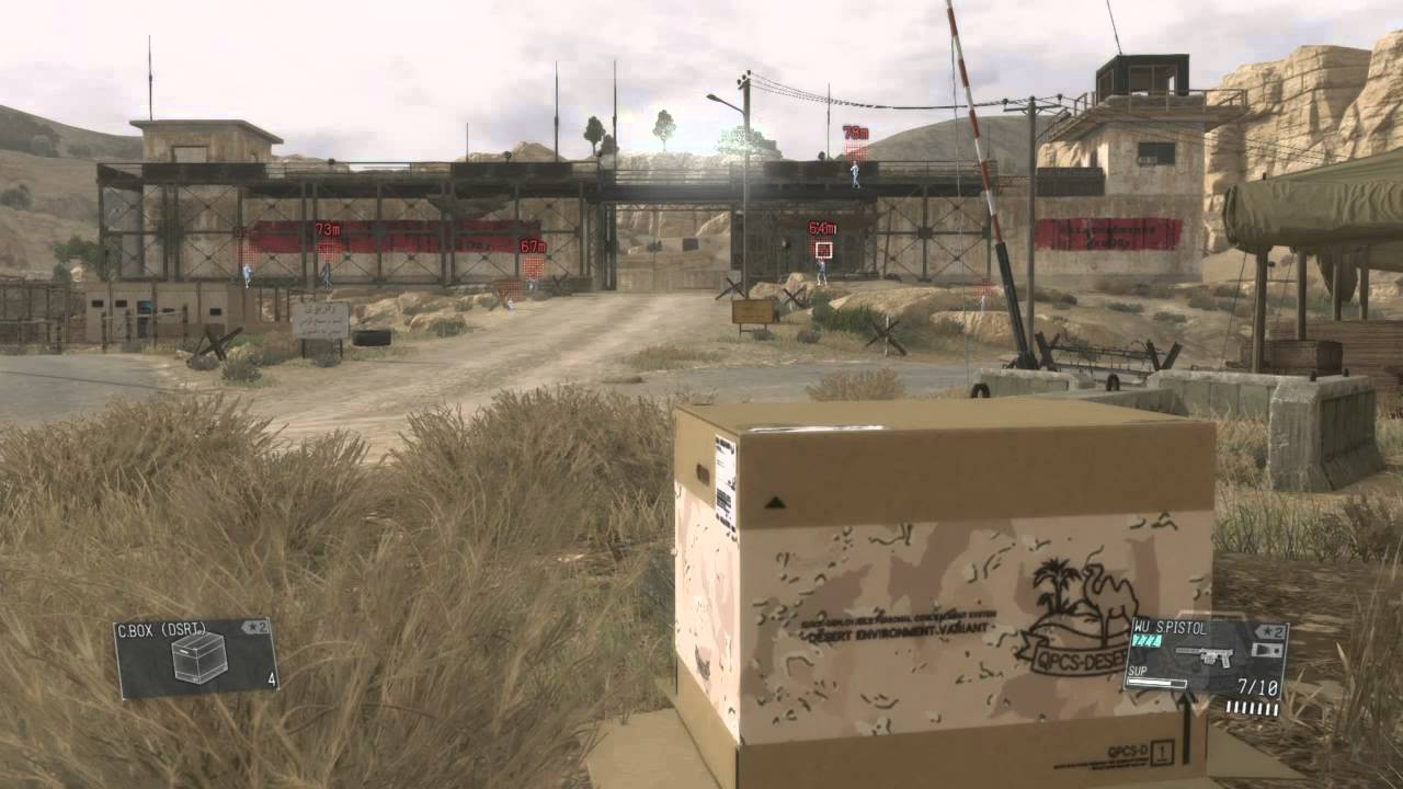 MGS V - "A cardboard box just moved by itself" - YouTube