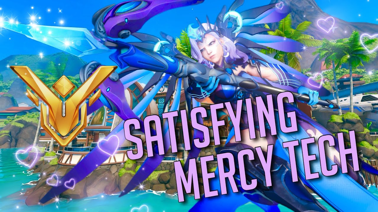 SATISFYING Mercy Tech In a Close Match: Masters Mercy Gameplay ...