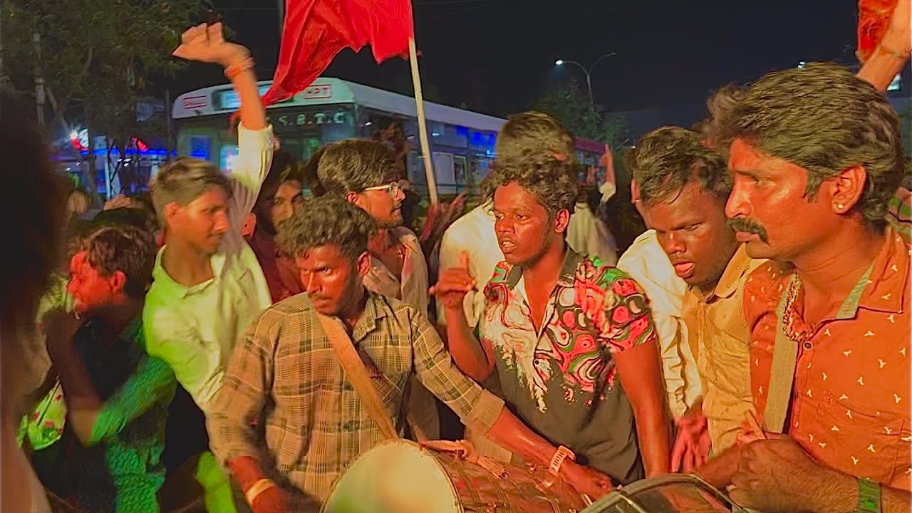 Teenmaar Band || Rangamma Mangamma song playing Latha Pad Band ...