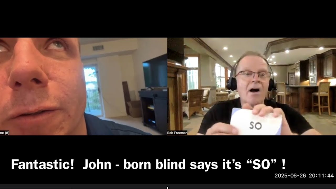 562 John - Born Blind, First Sees the “O” And Then The “S”, Then Says ...