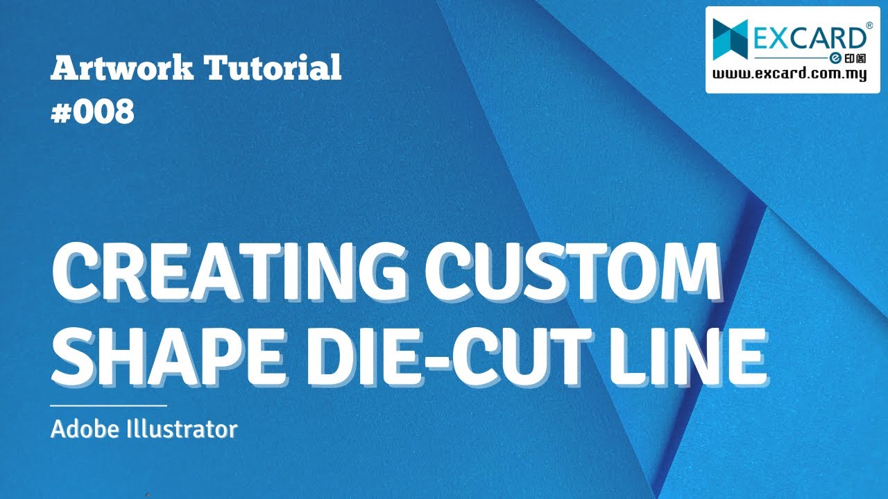 Artwork Tutorial #008 - Creating Custom Shape Die-Cut Line in Adobe ...