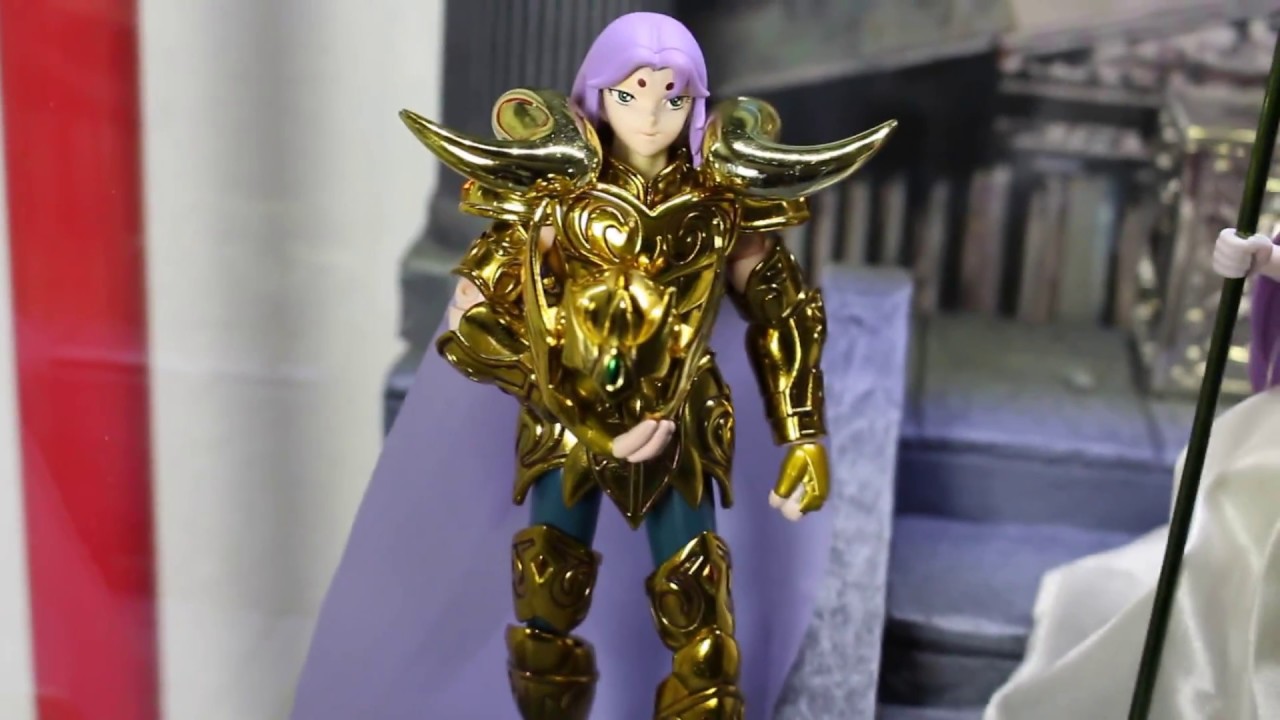 Saint Seiya Myth Cloth - Mu du Bélier - Chevalier d'or (FR) - YouTube