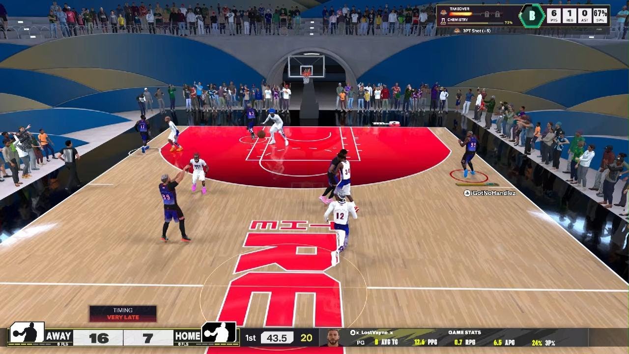 NBA 2K25 Intense Rec Game - YouTube