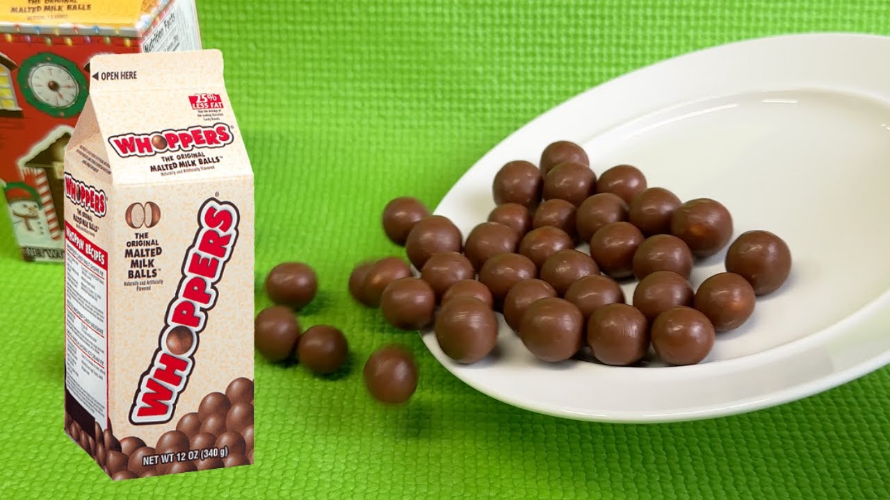 Whoppers Chocolate (Malt Inside), ASMR sounds - YouTube