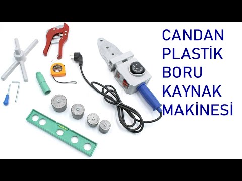 Uzun Kullanım - Candan CM-06-SET 1500 W PPRC Plastik Boru Kaynak Makinesi Seti