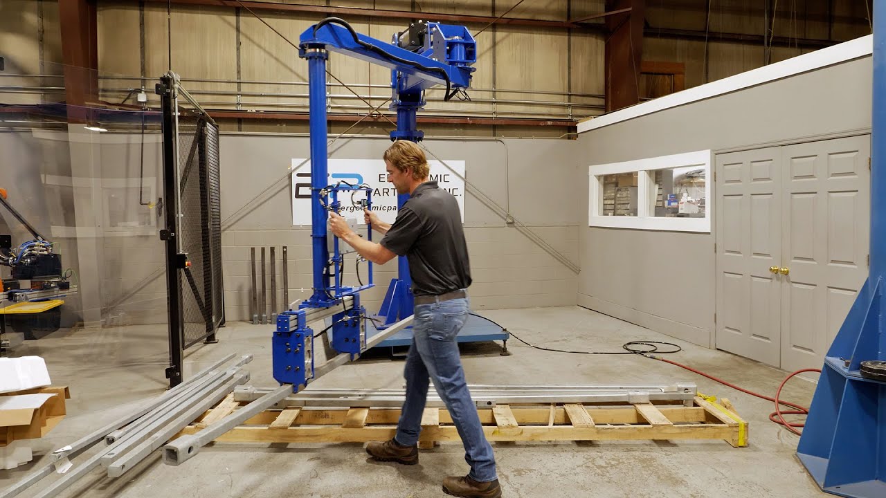 Manipulator Arm for Square Tubes - YouTube