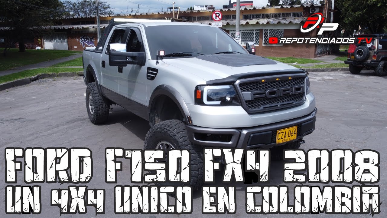 CALIBRE 50 | UNA FORD F150 FX4 2008 | UN 4X4 UNICO EN COLOMBIA - YouTube