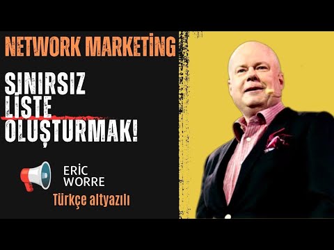Network Marketingte // Sınırsız Listeyi Oluşturmak?