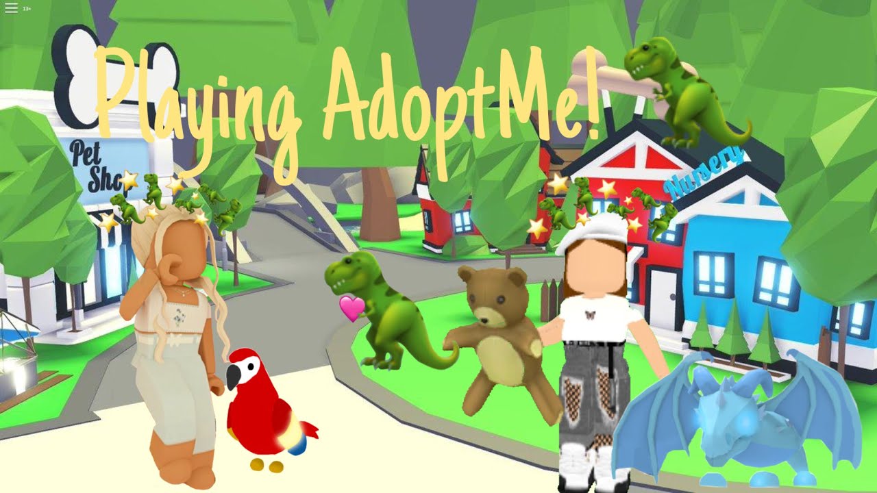 Playing AdoptMe / Roblox. - YouTube