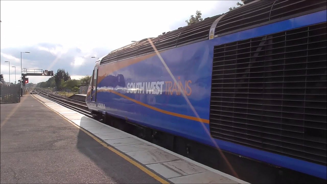 1Z44 The Swanage Samaritan EMT / SWT HST Basingstoke 14th June 2014 ...