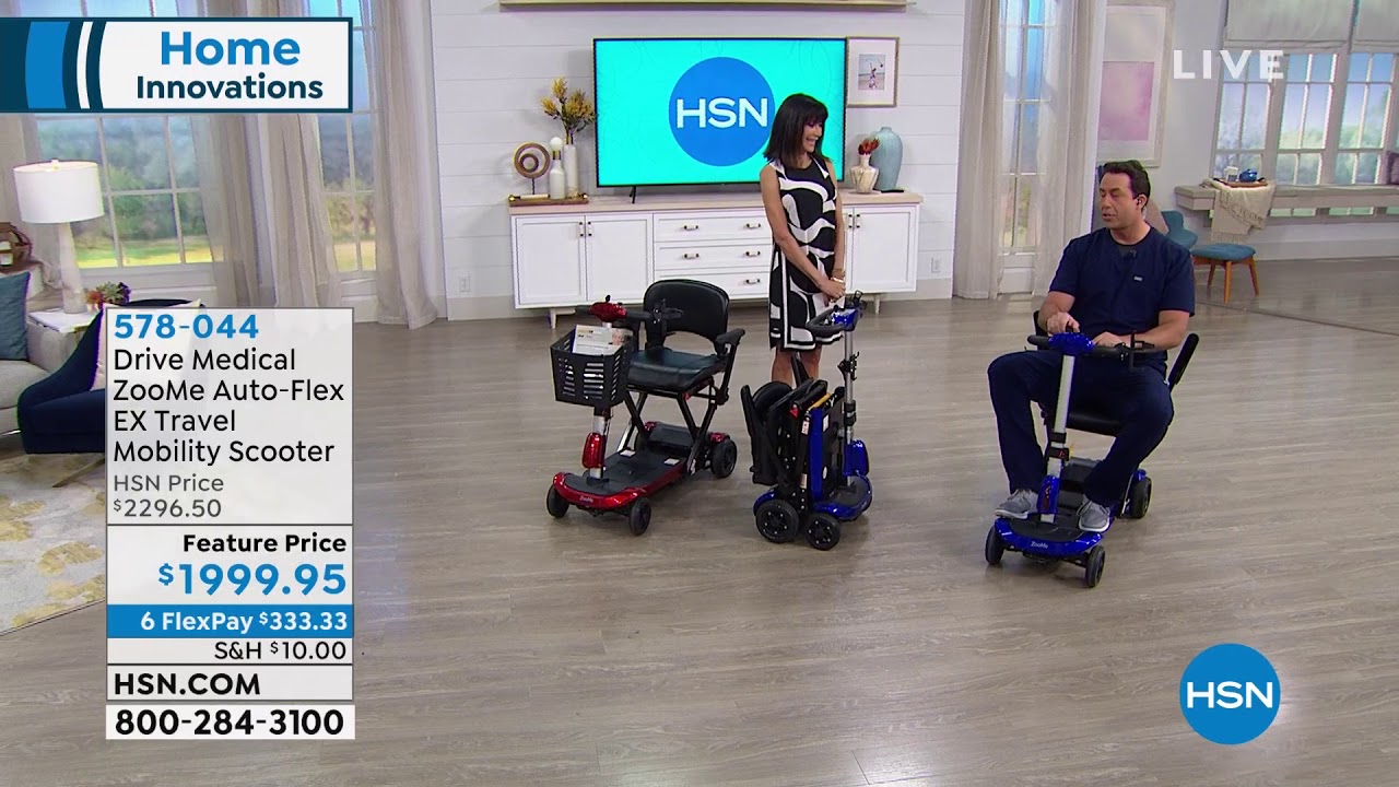 Drive Medical ZooMe AutoFlex EX Folding Travel Mobility ... - YouTube