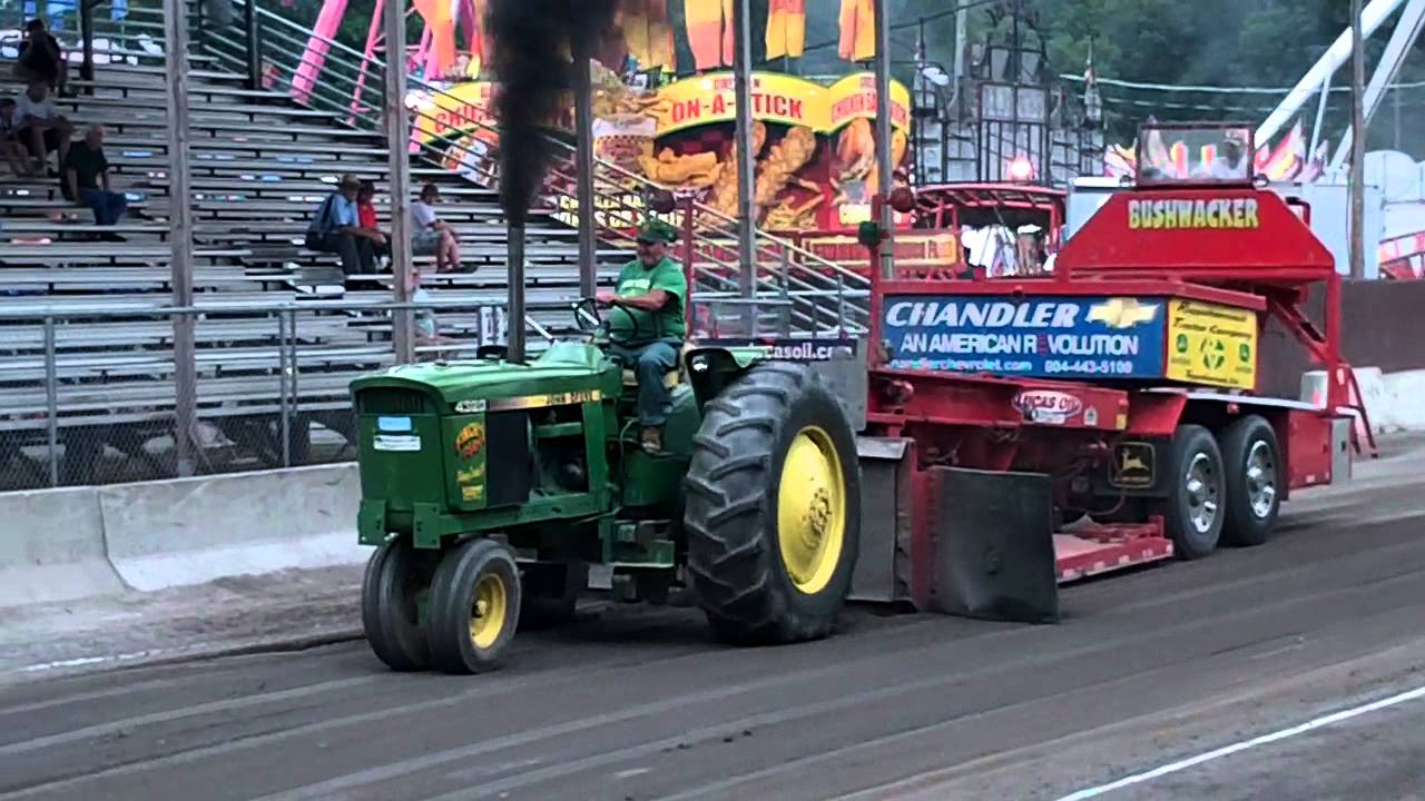 Finch's Fury, John Deere 4320. Delaware County Fair, Walton NY 2010 ...