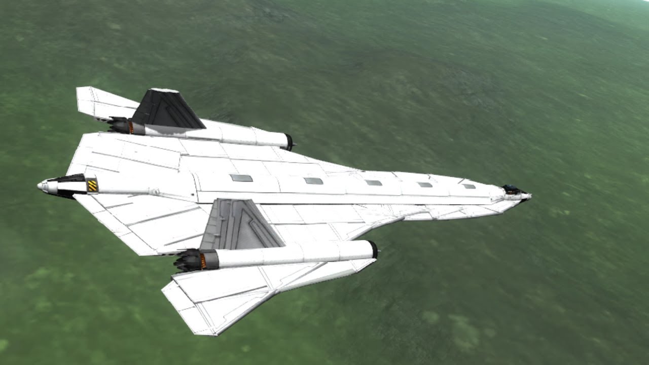 KSP - SR 71 Blackbird (part 1) - YouTube