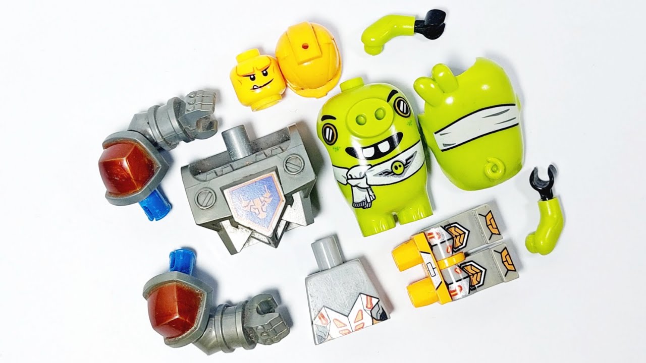 LEGO Nexo Knights And Mr Pig | Build Lego - YouTube