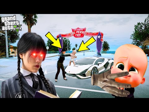 KORKUNÇ WEDNESDAY BEBEK EMLAKÇININ PEŞİNDE! - GTA 5