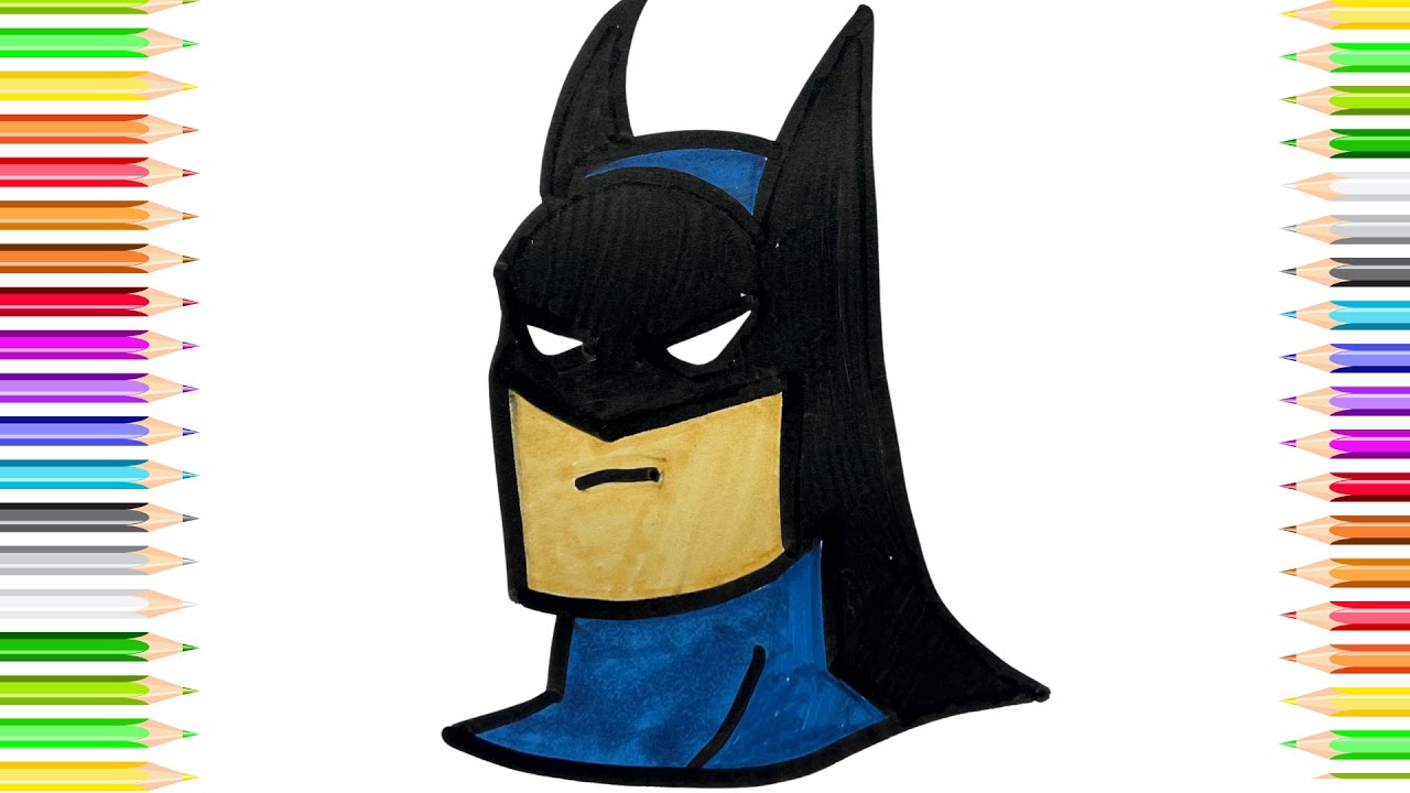 How to Draw Batman Easy | Step by Step Drawing Tutorial for Kids ️ ...