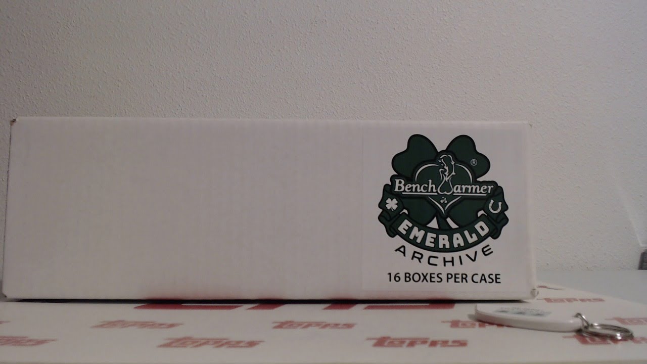 2023 Benchwarmer Emerald Archive 32Box Dual Master Case Model Break #1 (1-27-24) - YouTube