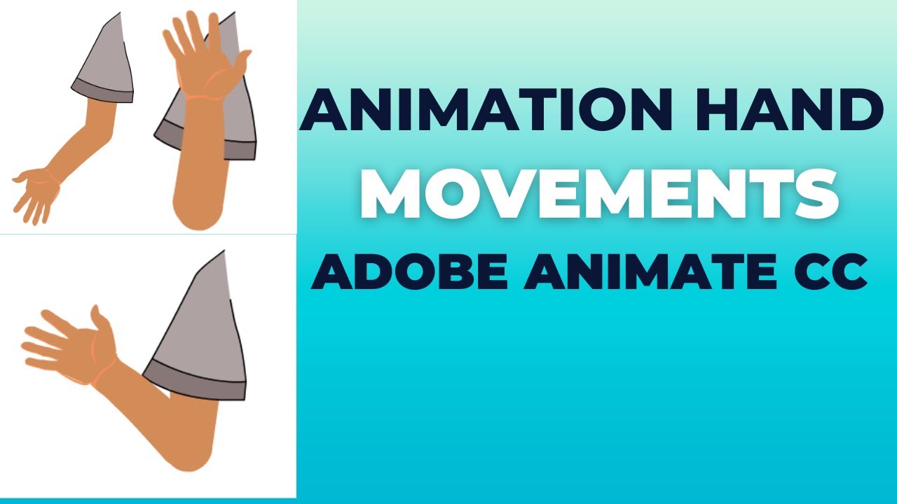 Hand Movement Animation Adobe Animate CC - YouTube