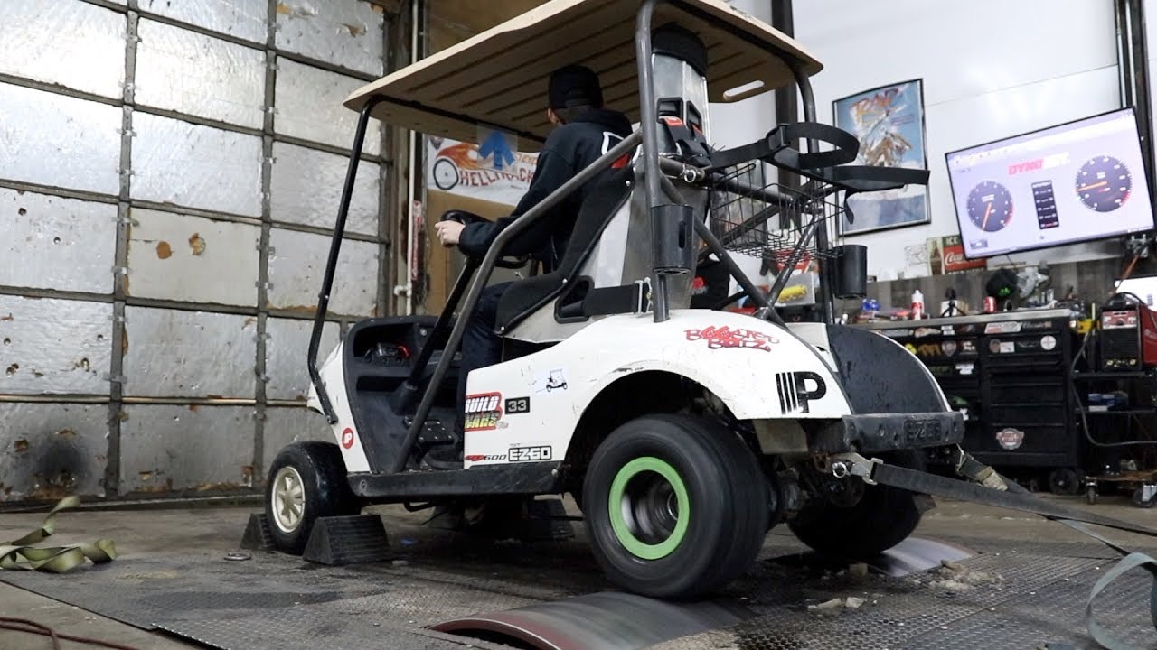 We Put Our 600cc Golf Cart on the DYNO! - YouTube