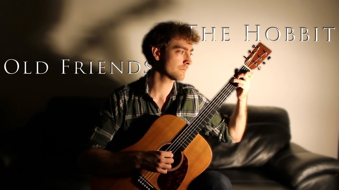 The Hobbit - Old Friends on Acoustic Guitar - YouTube