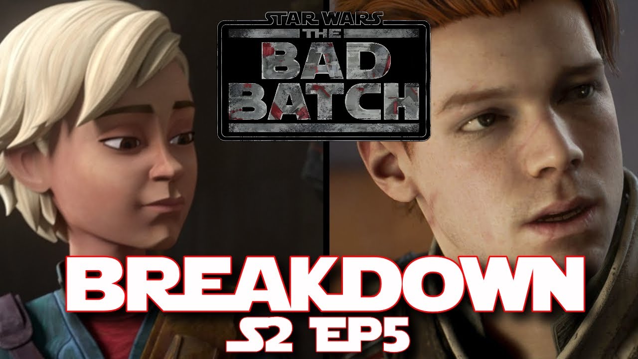 Bad Batch Season 2 Ep5 Breakdown! Will Omega meet Cal Kestis? - YouTube