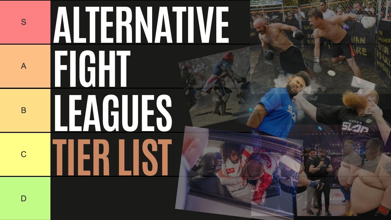 RANKING Alternative Fight Leagues.......(Tier List) - YouTube