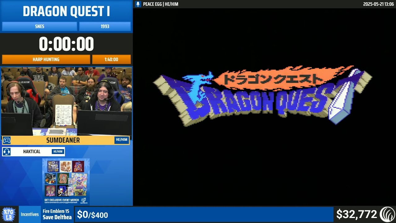 Dragon Quest I (Harp Hunting) by SUMDeaner - RPG Limit Break 2025 - YouTube