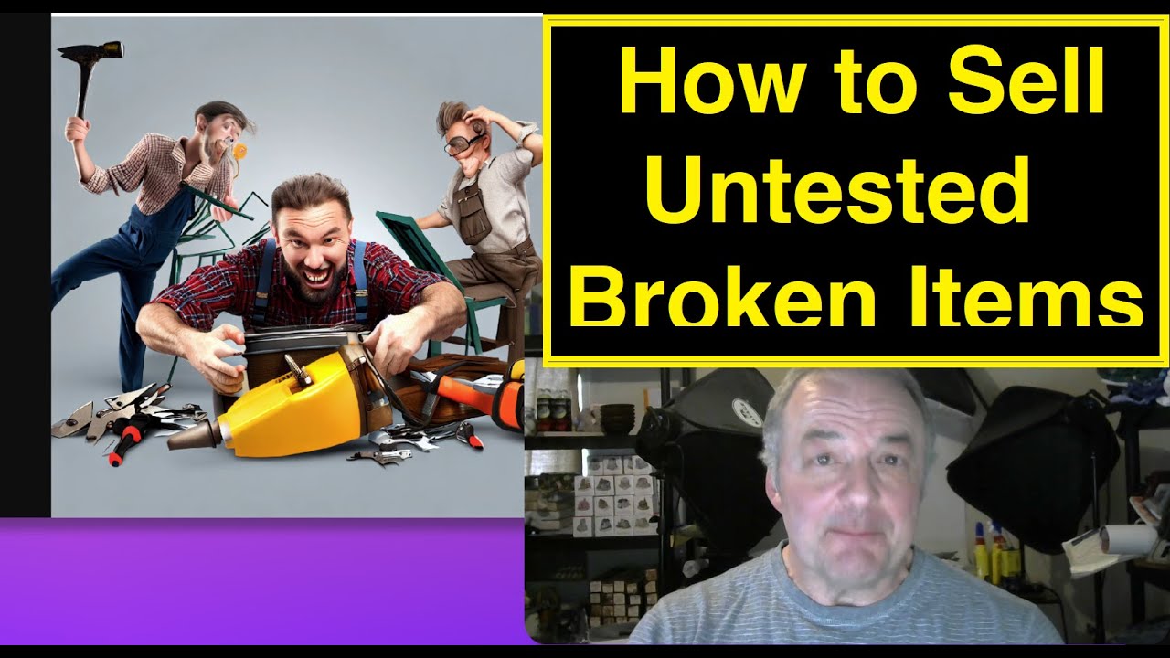 Secrets to Selling Ugly, Broken, and Untested Stuff on eBay - YouTube