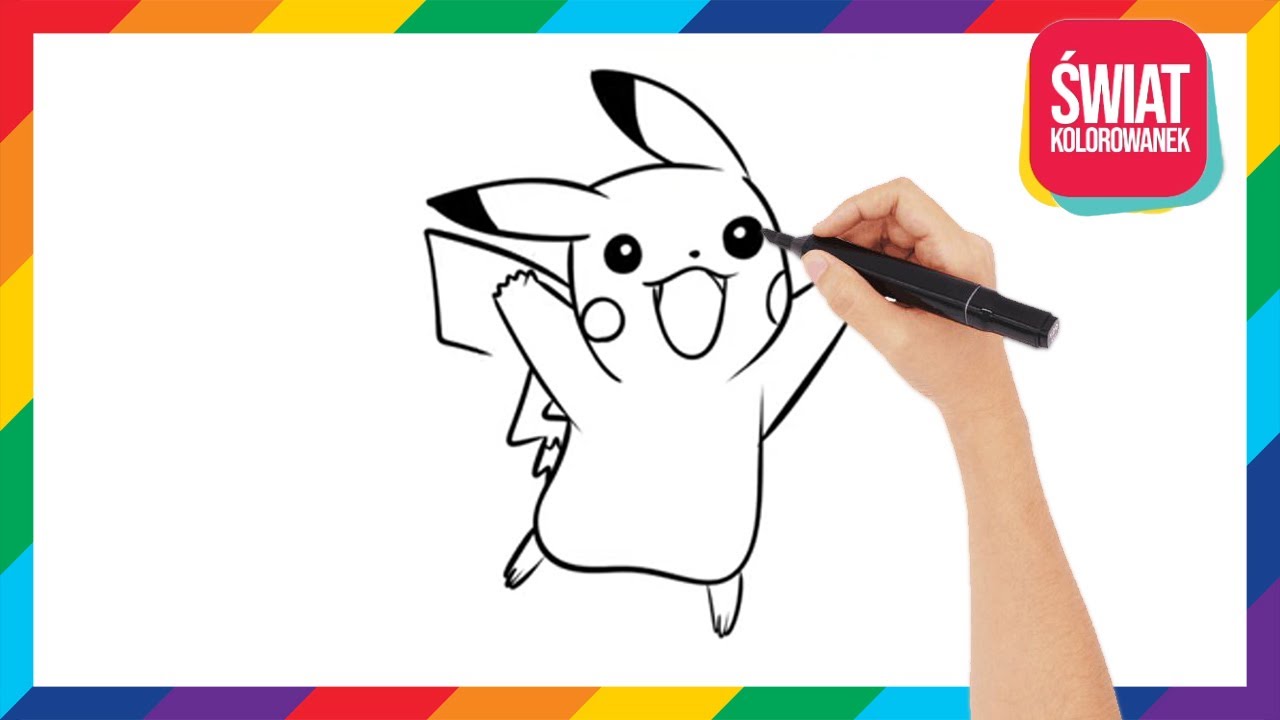 Jak narysować Pikachu | Pokémon - YouTube