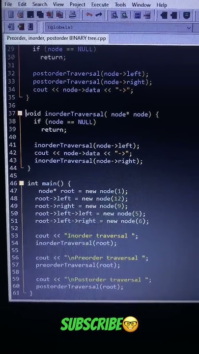 Binary Tree In C Ide Dev C Cppprogramming Codingtime Codinglife