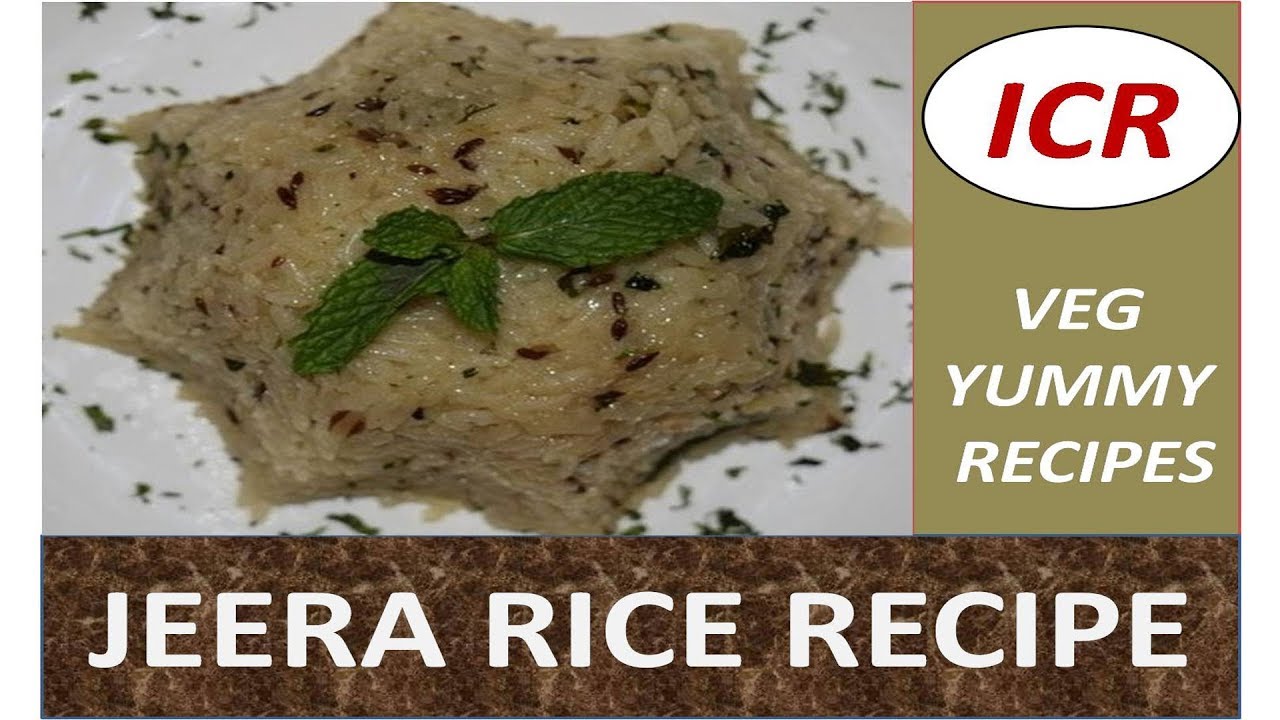 JEERA RICE / CUMIN RICE / ZEERA RICE by indian chef recipe - YouTube