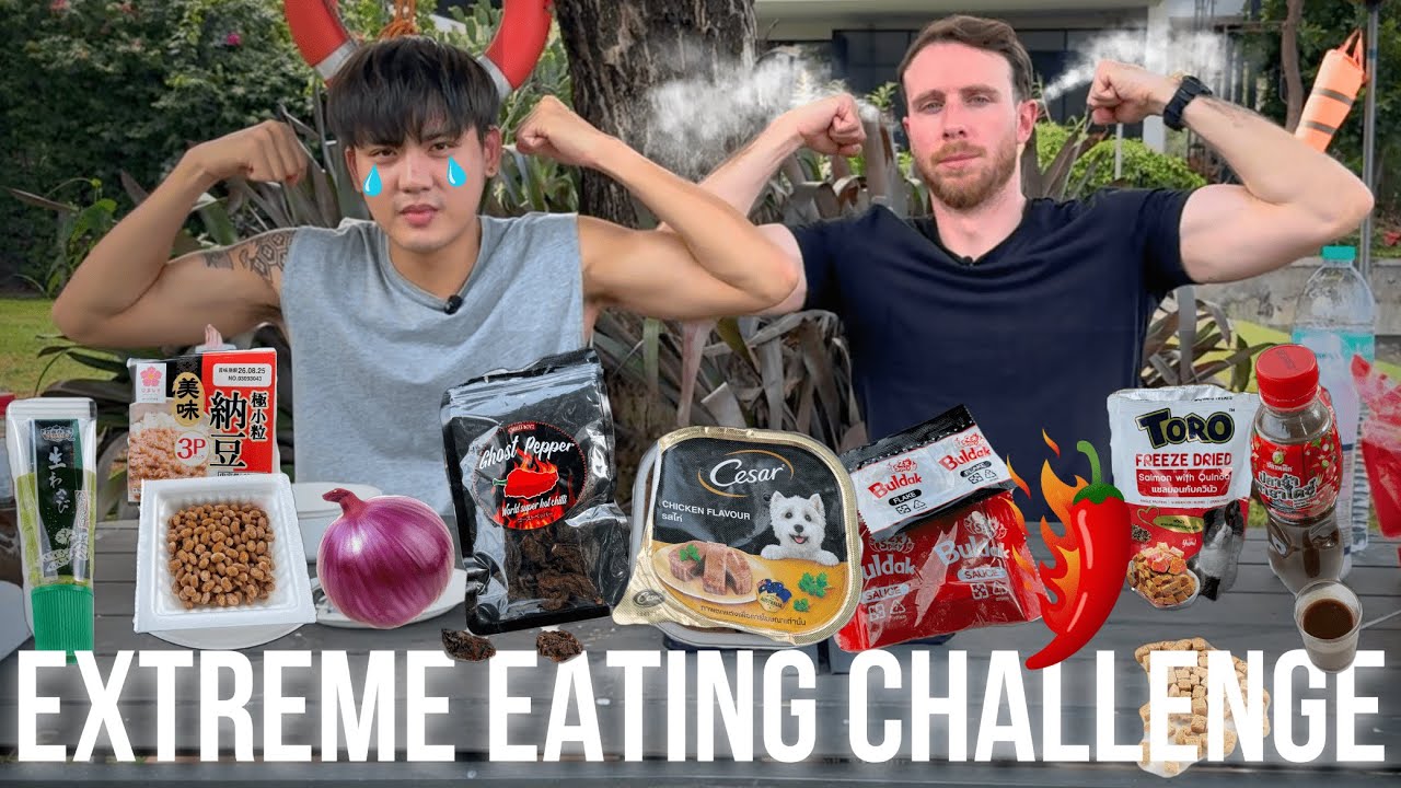 EXTREME EATING CHALLENGE (We Regret This…) - YouTube