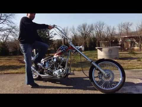 KICK START CHOPPERS CAPTAIN AMERICA EASY RIDER PANHEAD 1200 S&S PAUGHCO ...