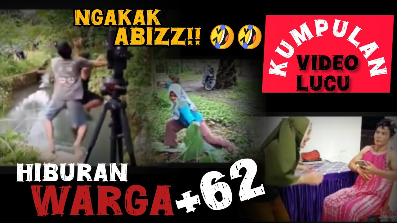 ngakak sampai sakit perut🤣kumpulan video lucu tingkah warga +62 - YouTube