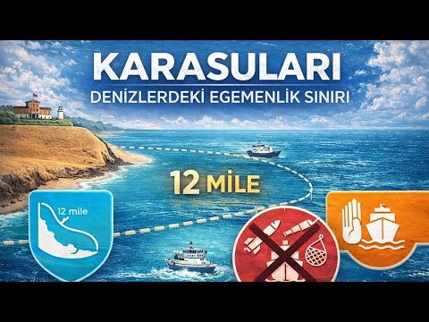 Deniz Hukuku 101: Karasuları (Özet Konu Anlatımı) #uluslararasıhukuk #denizhukuku 