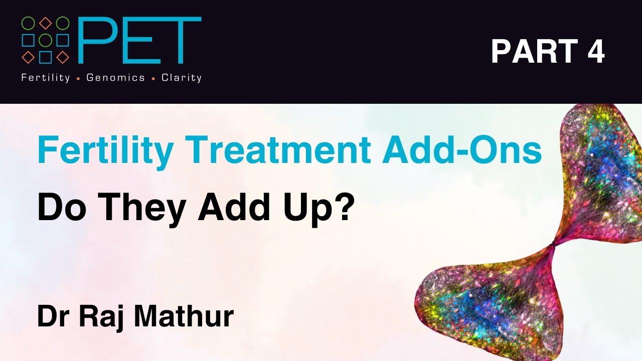 Fertility Treatment Add-Ons: Do They Add Up? (Part 4 • Dr Raj Mathur ...