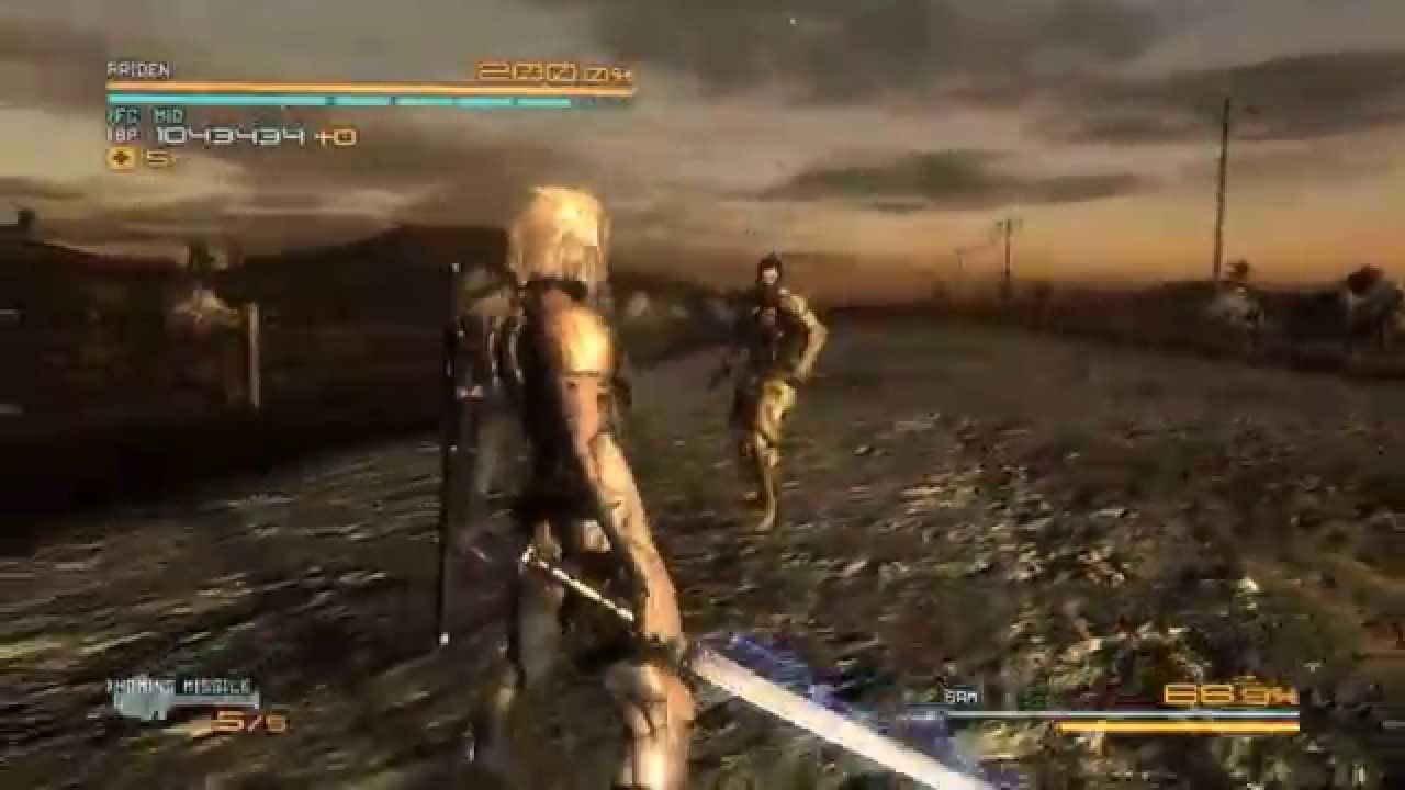 Metal Gear Rising: Revengeance - Jetstream Sam, Boss fight (No damage ...