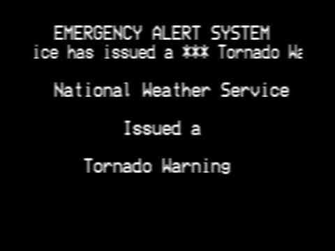 Tornado Warning - EAS Mock - YouTube